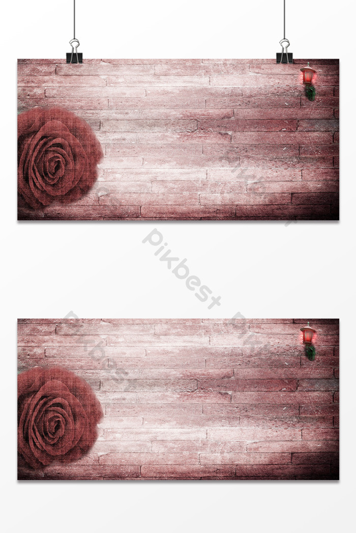 Retro Flower Advertising Background Design Backgrounds | PSD Free ...