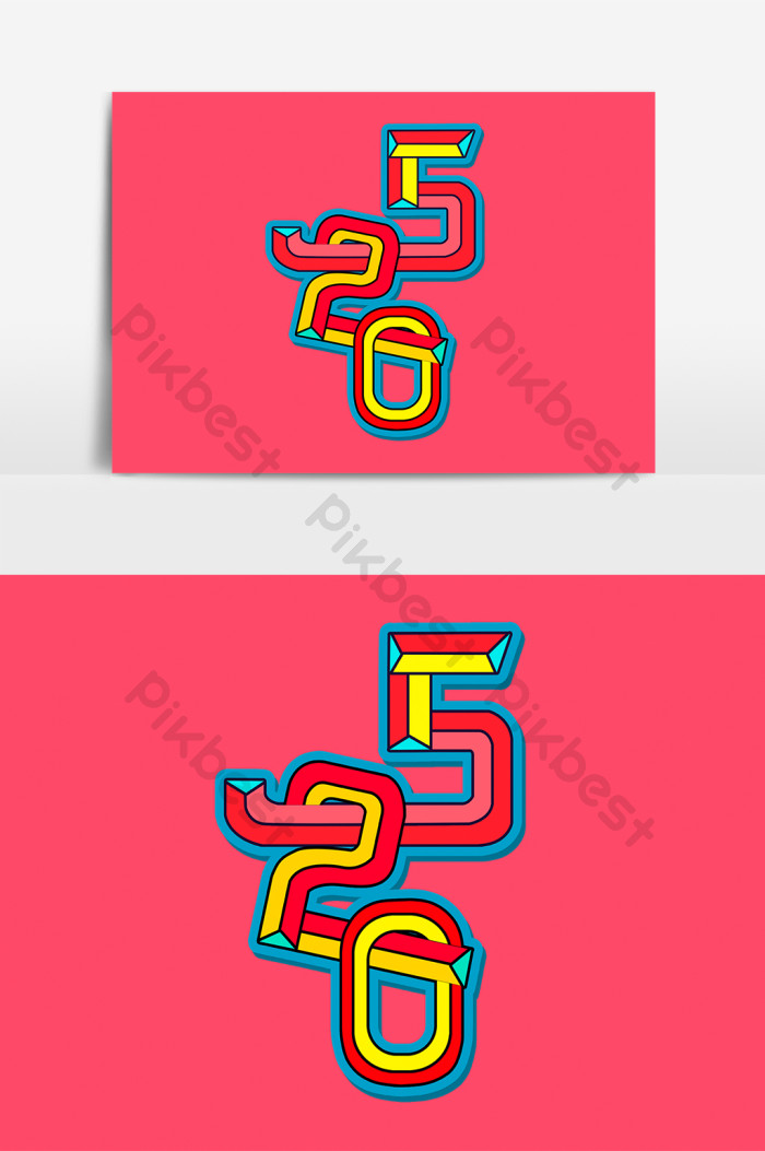 Simple 520 Valentine's Day Word Art | PSD Free Download - Pikbest