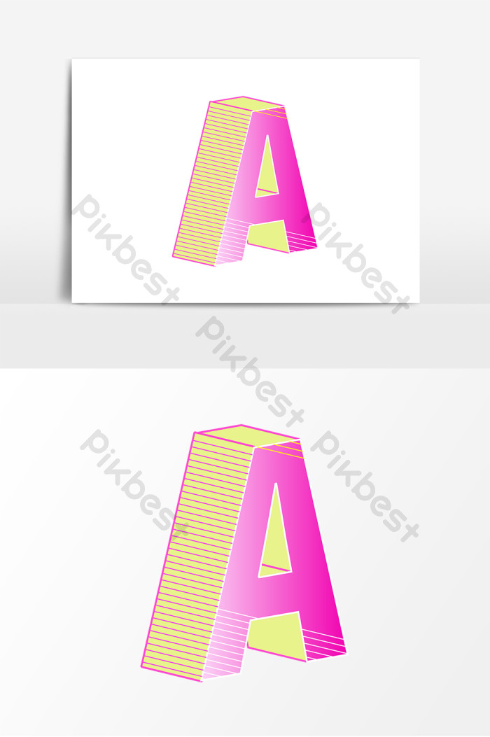 High End Creative Letter A Font | AI Free Download - Pikbest