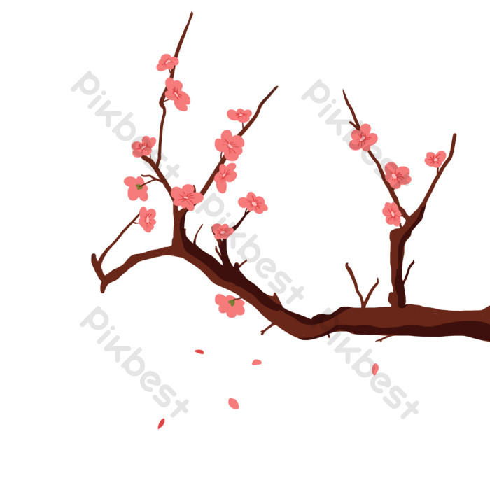 Spring Petals Falling In The Wind Gif PNG Images | AEP Free Download ...